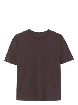 THE FRANKIE SHOP Harper Organic T-shirt - Brown
