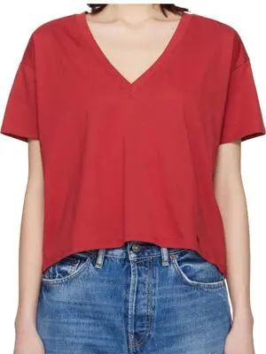 LOULOU DE SAISON LouLou De Saison V-Neck T-Shirt