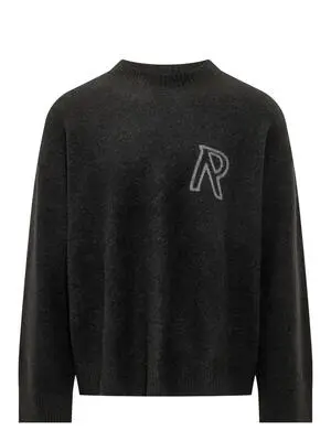 REPRESENT Logo Knitted Sweater - Black
