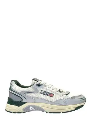AUTRY Metallic Mesh Sneakers - Gray