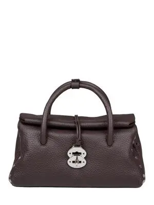 ZANELLATO Turn Lock Shoulder Bag - Black