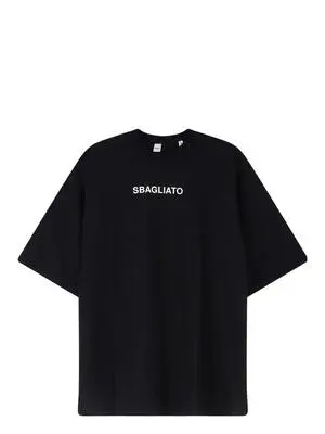 Aspesi Crew Neck Printed T-shirt - Black