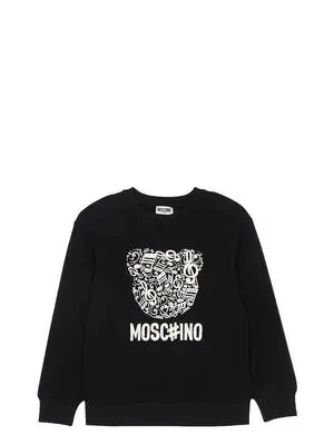 Moschino Graphic Bear Sweatshirt - Black