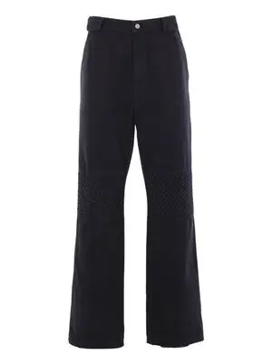 NAMACHEKO Namacheko Braided Detail Cotton Trousers