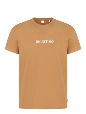 Aspesi Round-neck Short-sleeved T-shirt - Nude