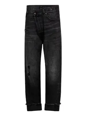 R13 R13 Crossover Waistband Jeans