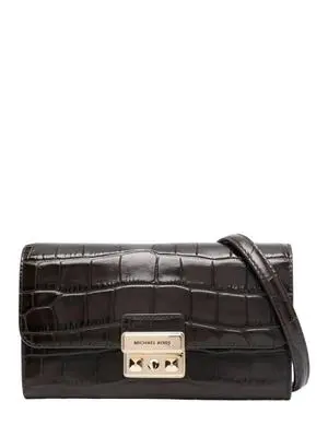 Michael Kors Small Tribeca Cross Body Bag - Chocolate