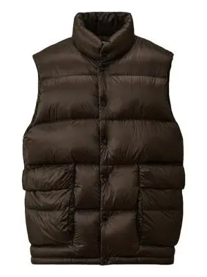 C.P. COMPANY Quilted Puffer Gilet - Black