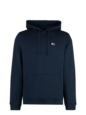 Tommy Hilfiger Badge Terry Hoodie - Black