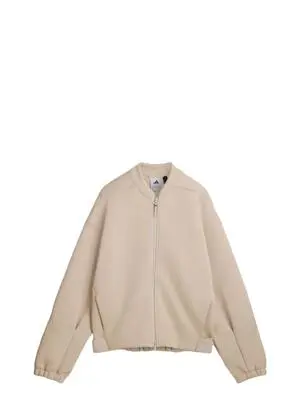 Adidas Adidas Entire Studios Zip-Up Jacket With Reflective Logo Nude