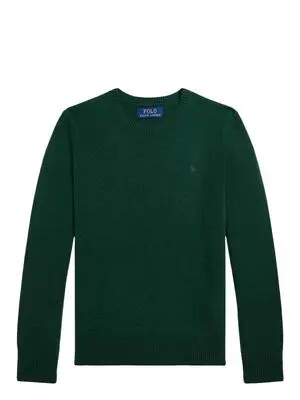 Polo Ralph Lauren Crew Neck Long Sleeve Sweater - Green