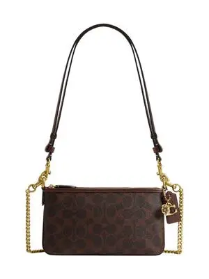 COACH Audrey Crossbody Bag In Signature Canvas - Brass/maple