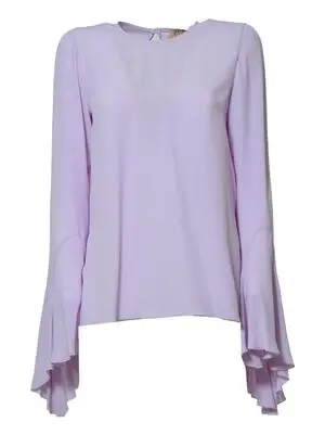 N.21 Logo Long-sleeved Blouse - No