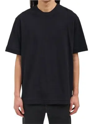 PAOLO PECORA Short-sleeved T-shirt - Black