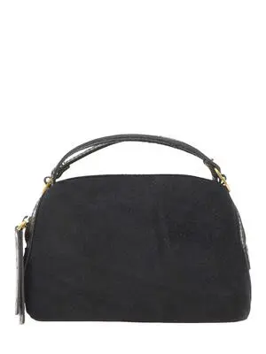GIANNI CHIARINI Alifa Suede Handbag - Black