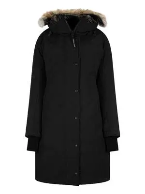 Canada Goose Hooded Down Parka - Black
