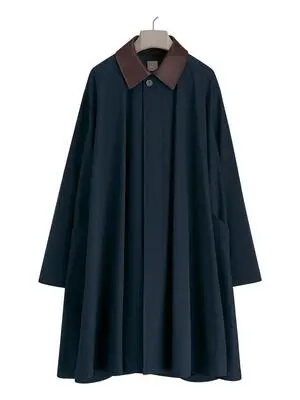 Dior Coat With Embroidered Detailing - Black
