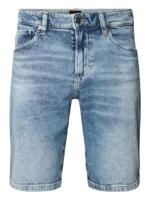 Hugo Boss Maine Denim Bermuda Shorts - Blue