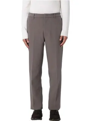 Emporio Armani Tailored Trousers With Belt Loops - Gray
