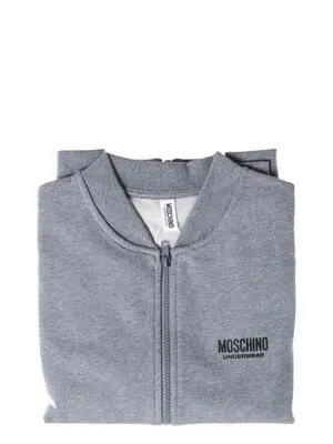 Moschino Printed Zipper Sweater - No