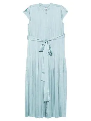 JOSEPH Pleated Waist Dress - Blue