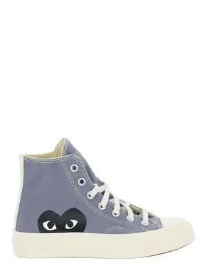 Play Comme Des Garcon Comme Des Garçons Play X Converse High Top Sneakers - Gray