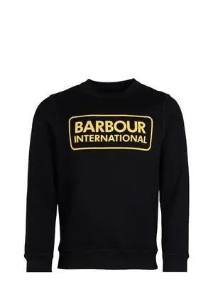 Barbour International Large Logo Sweatshirt - Black