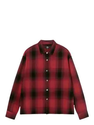 StÜssy Long Sleeve Shirt - Red