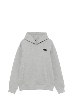 The North Face Long-sleeved Hoodie With Rubber Logo - Grey