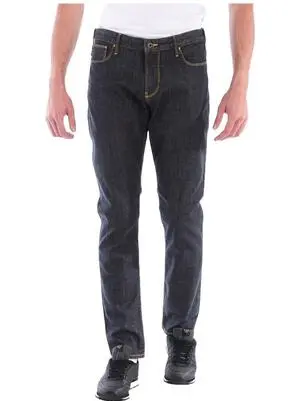 Emporio Armani Slim Fit Logo Jeans - Black
