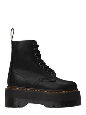 Dr. Martens 1460 Pascal Max Platform Combat Boots - Black
