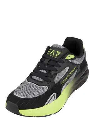 EA7 Lace-up Sneakers - Black
