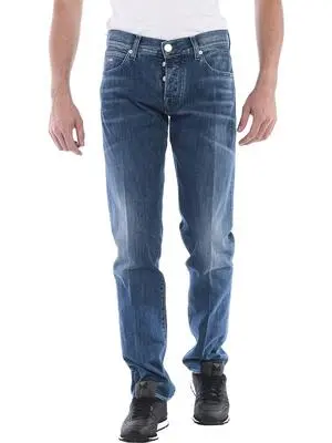 Emporio Armani Straight Slim-fit Jeans - Blue