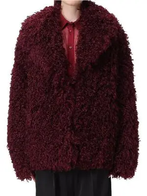 ANIYE BY Faux Fur Jacket - Brown