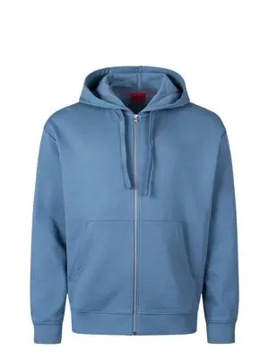 Hugo Boss Zip Hoodie - Blue