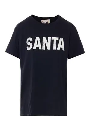 ANIYE BY Santa" Printed T-shirt - Black