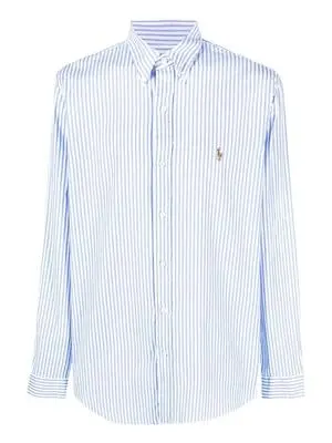 Ralph Lauren Polo Ralph Lauren Striped Long-Sleeved Shirt Blue