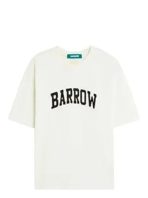BARROW Logo Jersey T-shirt - Cocco/coconut