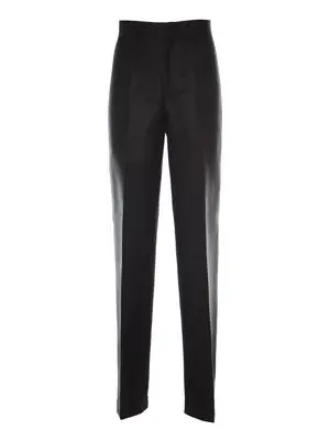 Philosophy Di Lorenzo Serafini Pleated Detail Casual Pants - Black