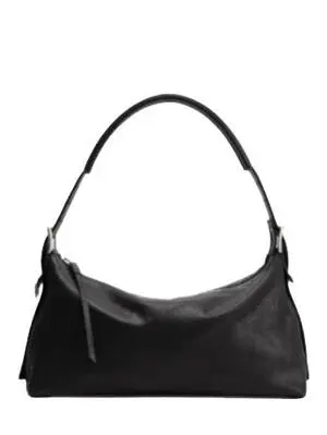 LEMAIRE Belted Baguette Shoulder Bag - Dark Chocolate