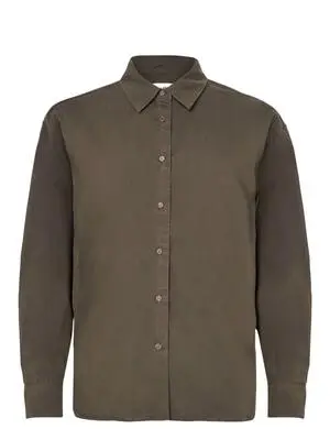 NILI LOTAN Amante Shirt - Brown