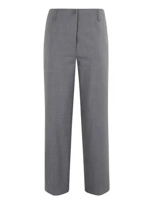 SEMICOUTURE Belted Casual Trousers - Gray