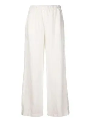 Aspesi Wide-leg Casual Pants - White