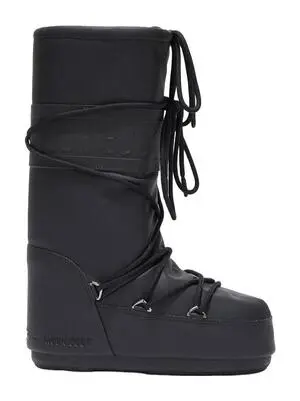 Moon Boot Icon Lace-up Snow Boots - Black