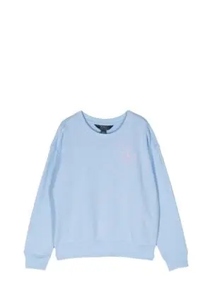 POLO RALPH LAUREN Polo Ralph Lauren Crewneck Logo Embroidered Fleece Sweatshirt