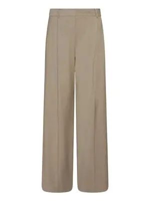 MARELLA Marella Wide-Fit Twill Trousers