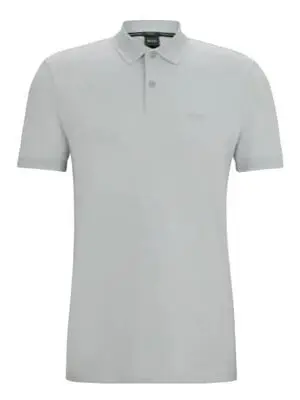 Hugo Boss Short-sleeved Polo Shirt - Gray