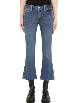 FRAME Horn Flared Jeans - Blue