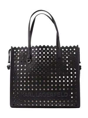 KARL LAGERFELD Karl Lagerfeld Perforated Tote Bag
