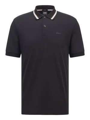 Hugo Boss Short-sleeved Polo Shirt - Black
